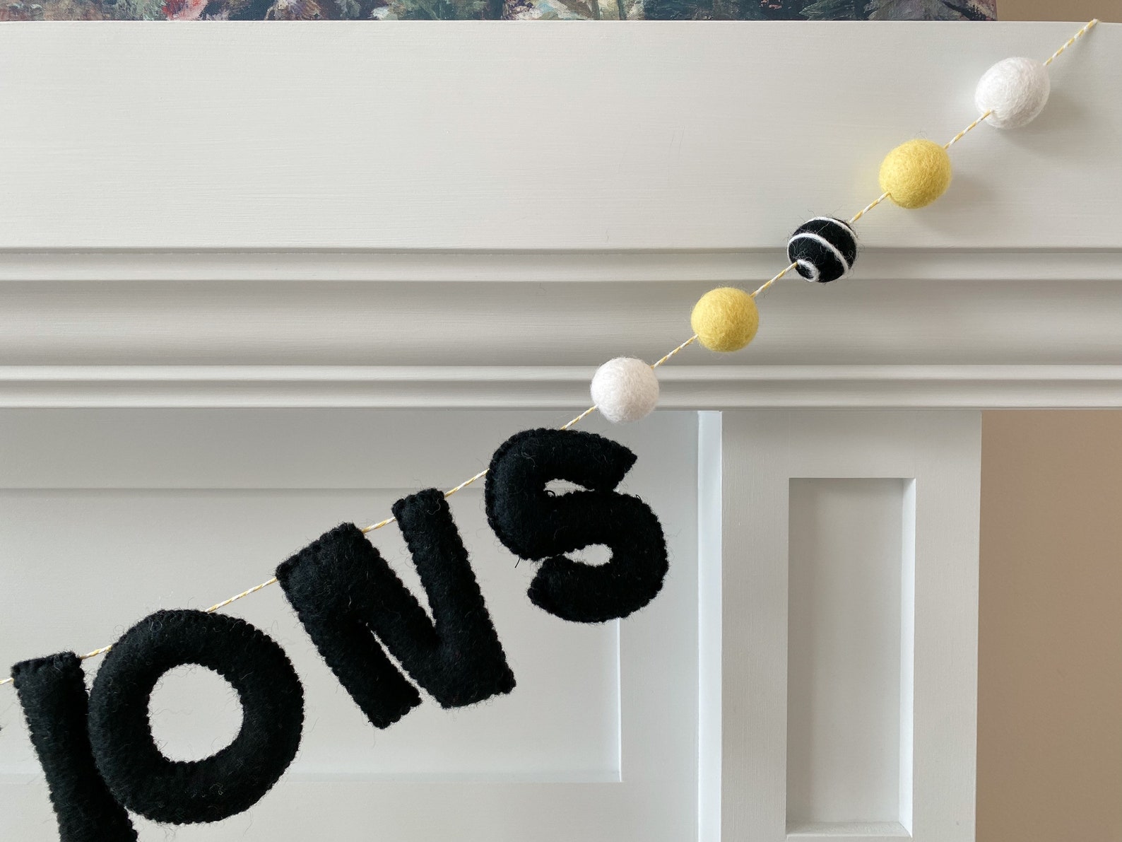 Congratulations Felt Garland Party Garland Graduation - Etsy