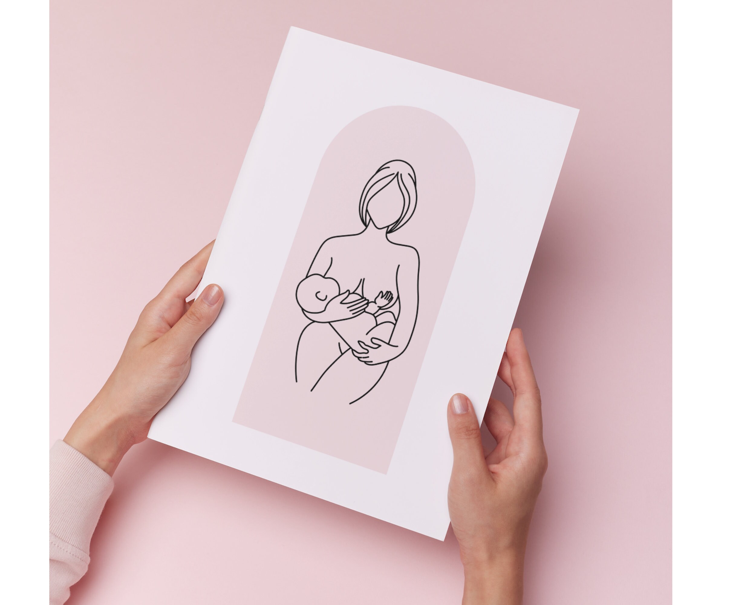 Breastfeeding Print, Breastfeeding Art, Mothers Day Art, Breastfeeding ...