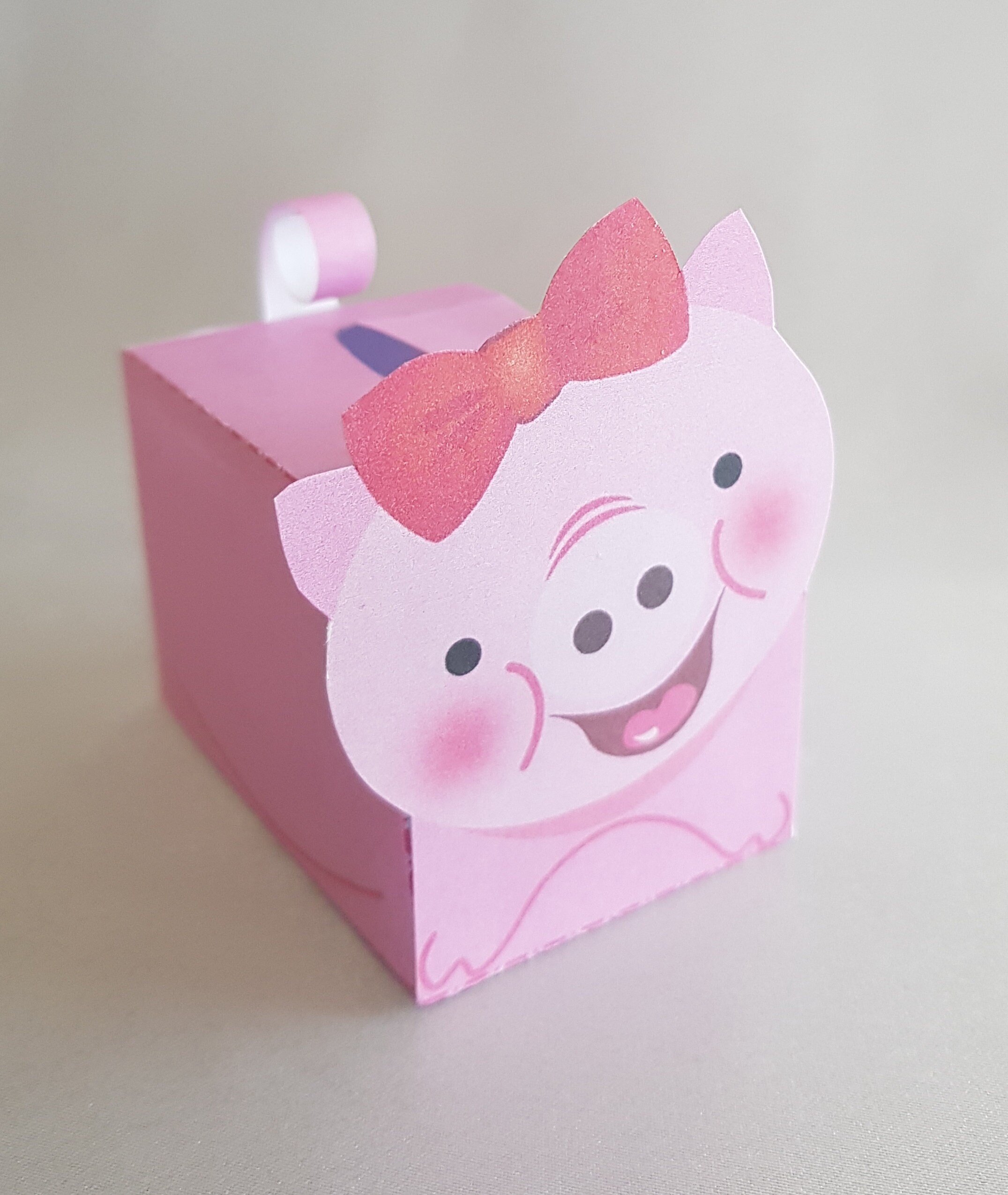 Piggy Bank, Paper Toy, Kids' Crafts - Etsy