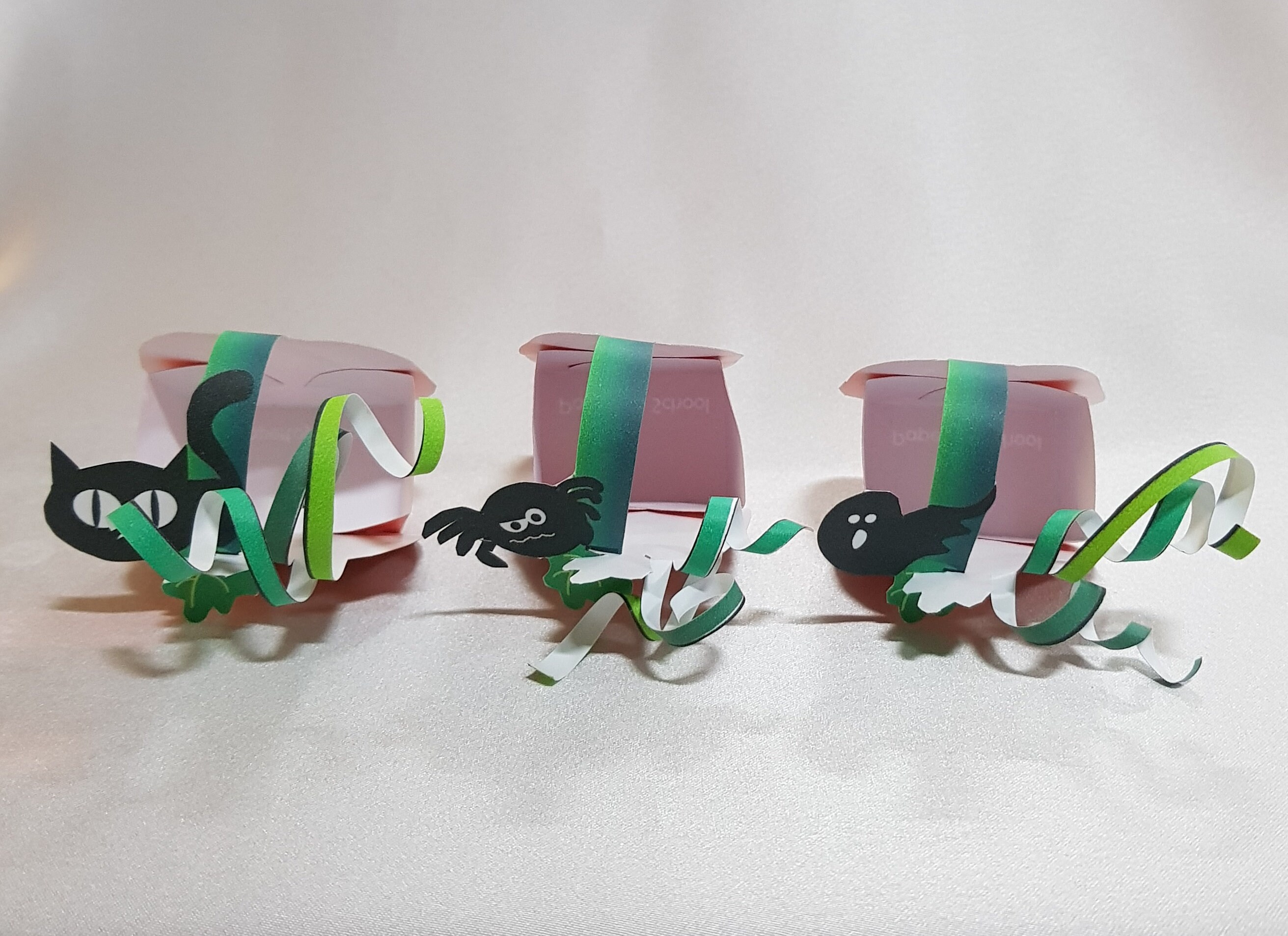 Halloween Treat Boxes, Digital Download Paper Toy, Paper Craft for Kids ...