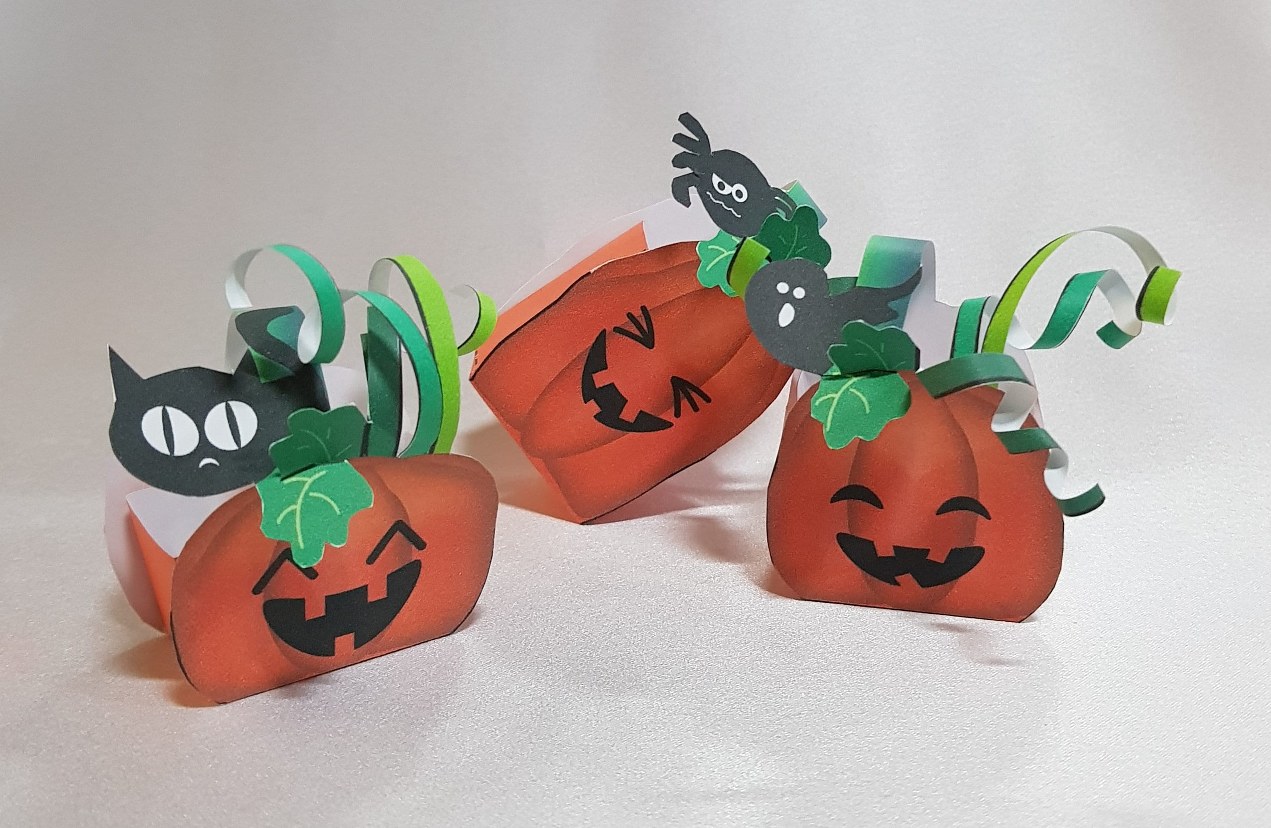 Halloween Treat Boxes, Digital Download Paper Toy, Paper Craft for Kids ...