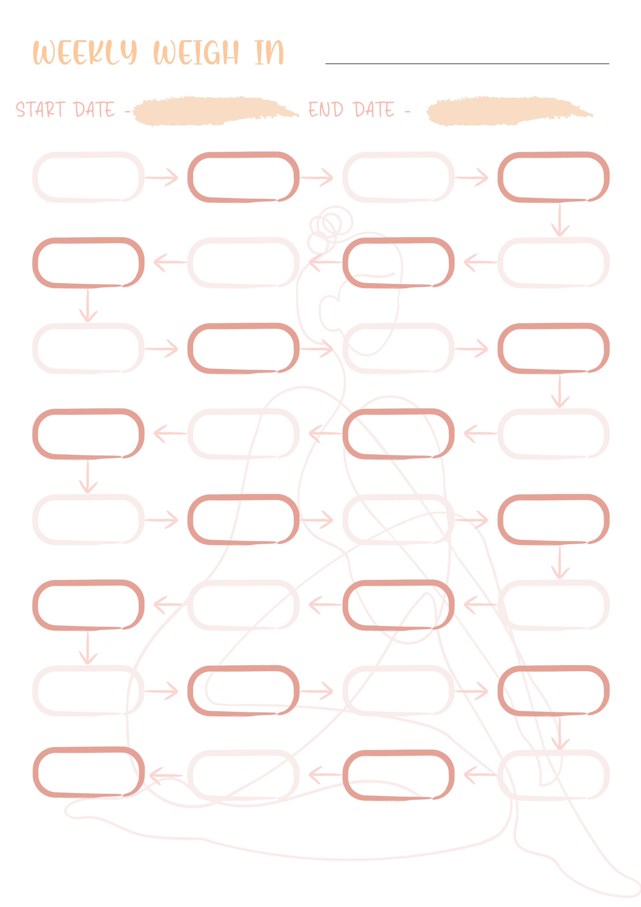 Weight Loss Journal. Printable Digital Journal. Weight Loss. Body ...