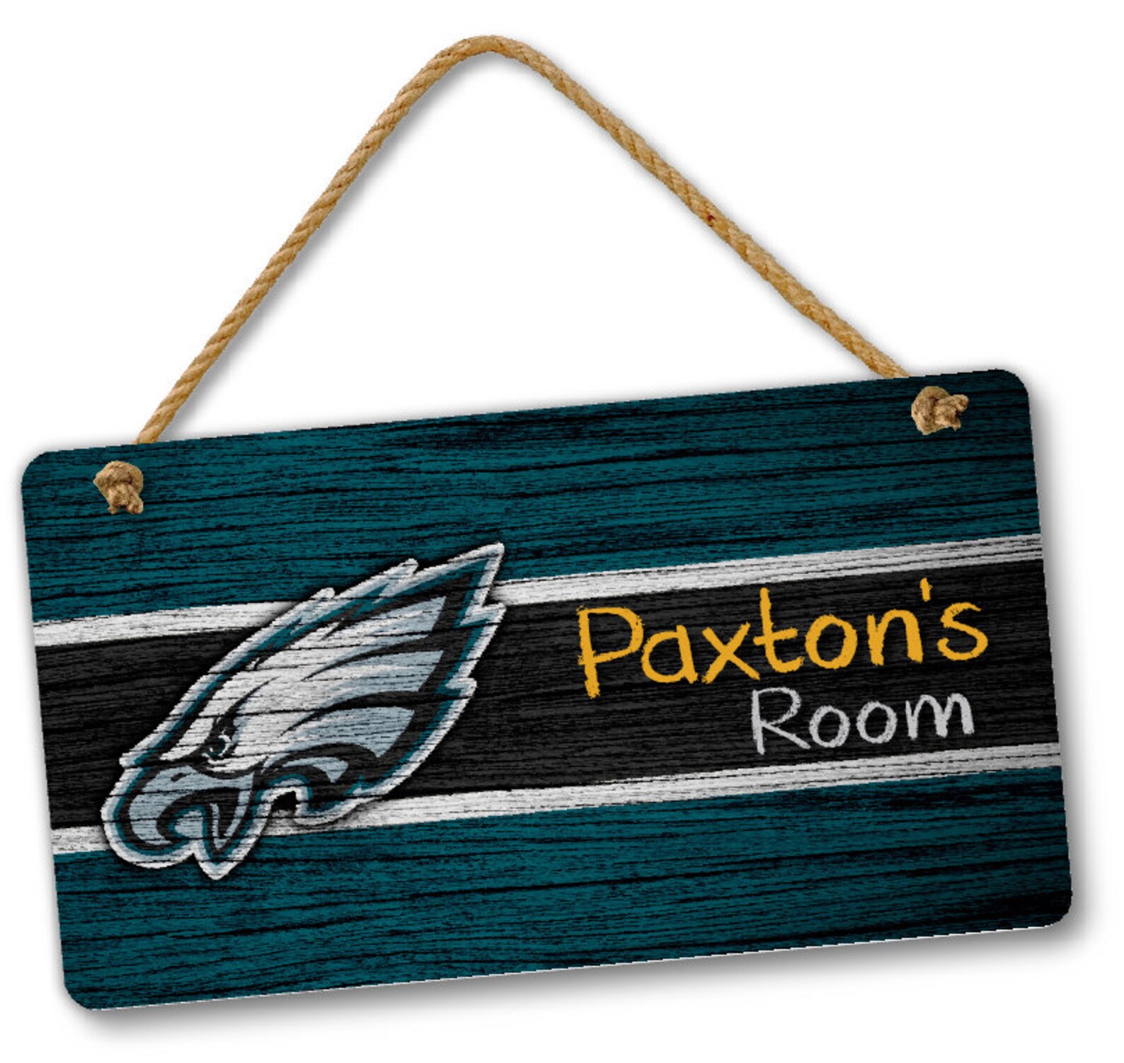 Personalized Name NFL Football Philadelphia Eagles Bedroom - Etsy