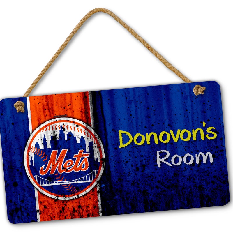 Custom Mets Room Sign - Etsy