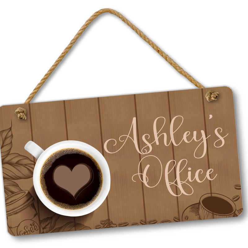 Hanging Office Sign - Etsy