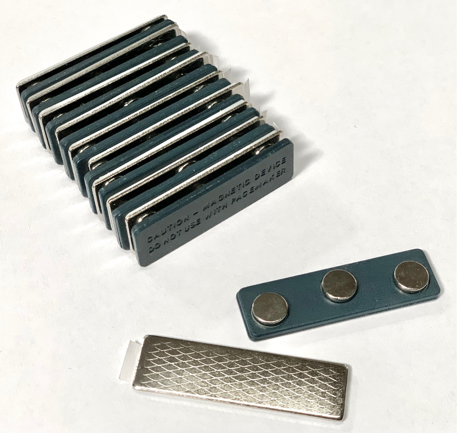 Magnetic Name Badge Backing Name Tag Fastener With Adhesive - Etsy