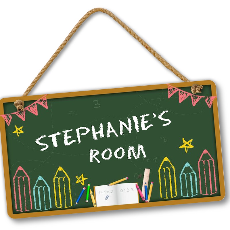 Hanging Chalkboard Sign - Etsy