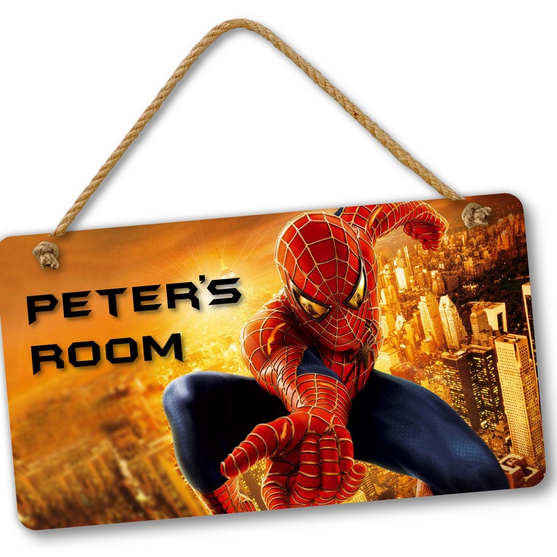 Superhero Door Sign - Etsy