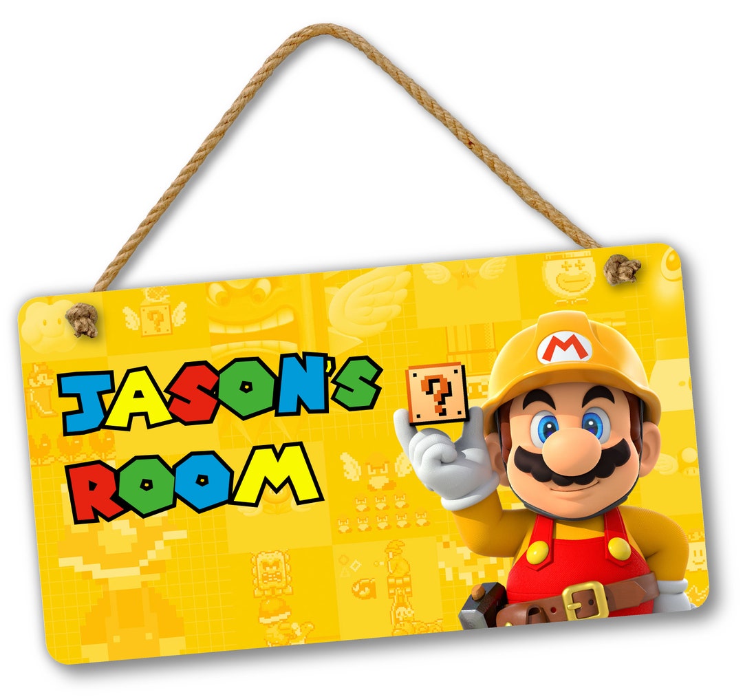 Kids Personalized Name Bedroom Door and Wall Hanging Sign, Custom Room ...