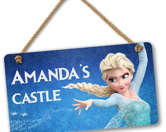 Frozen Door Sign - Etsy