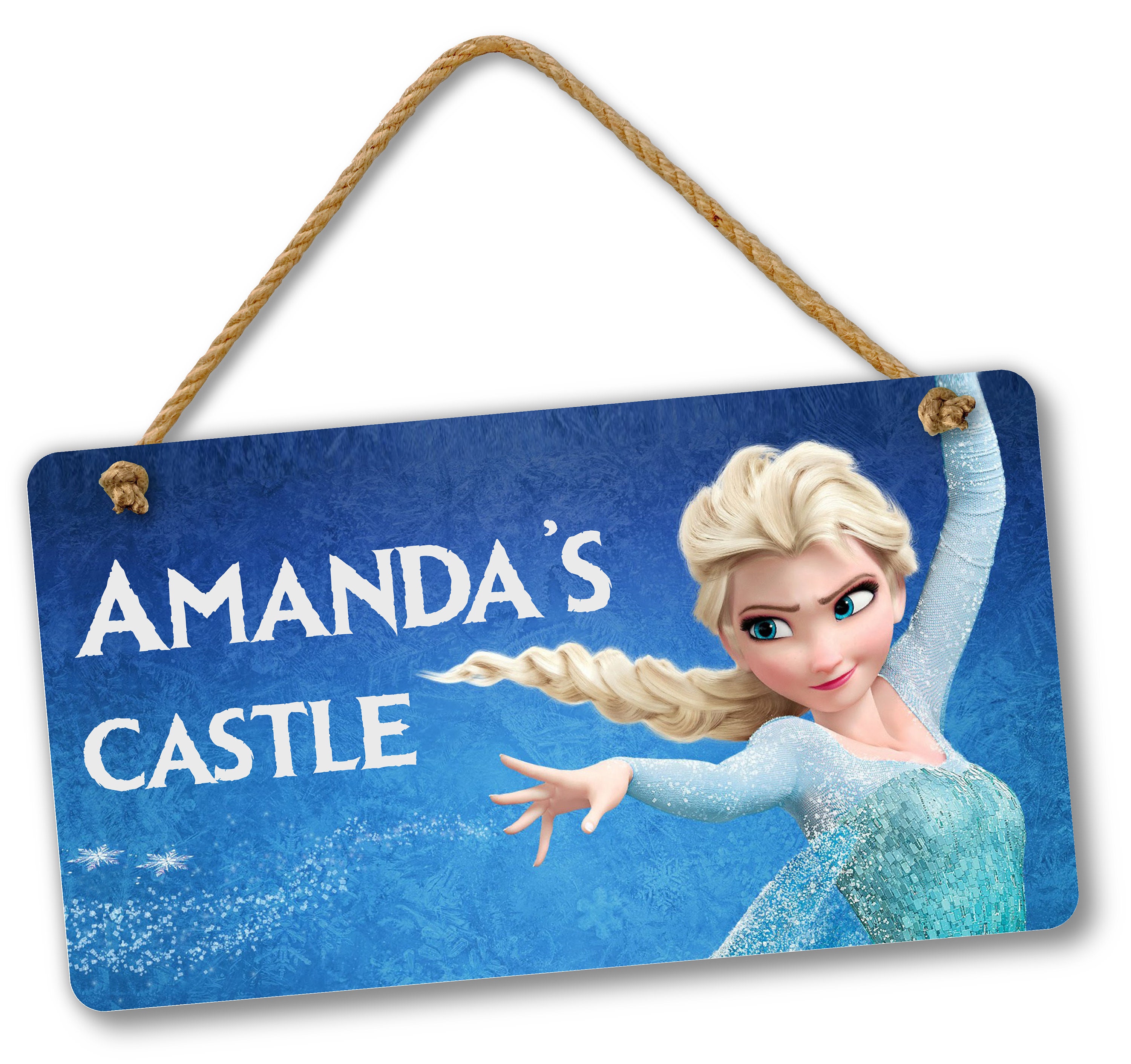 Kids Personalized Name Princess Bedroom Door and Wall Hanging - Etsy