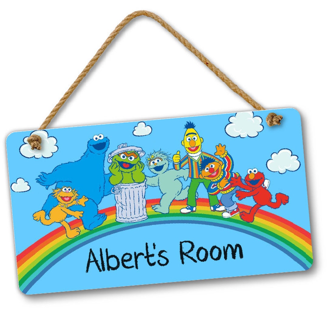 Kids Personalized Name Toddler Bedroom Door and Wall Hanging Sign ...