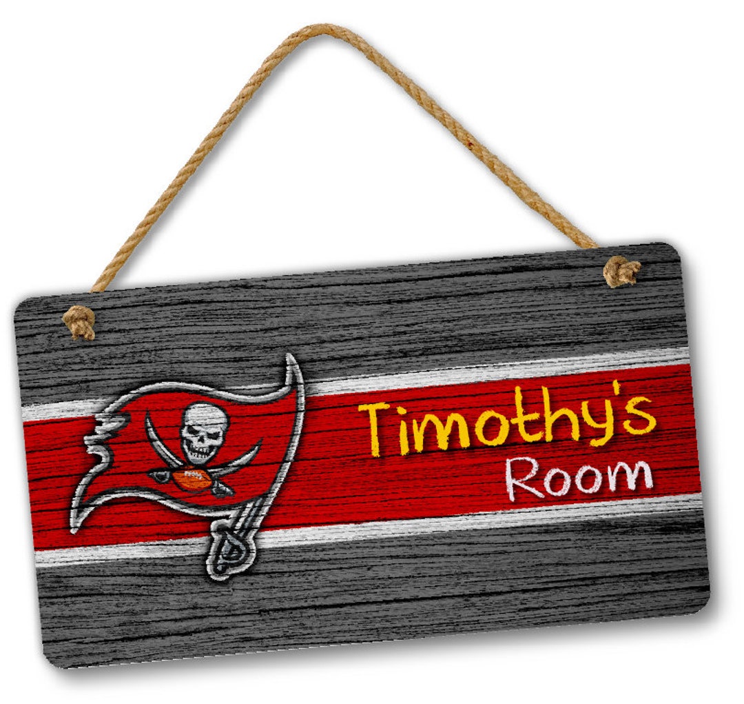 Personalized Name NFL Football Tampa Bay Buccaneers Bedroom Door and ...