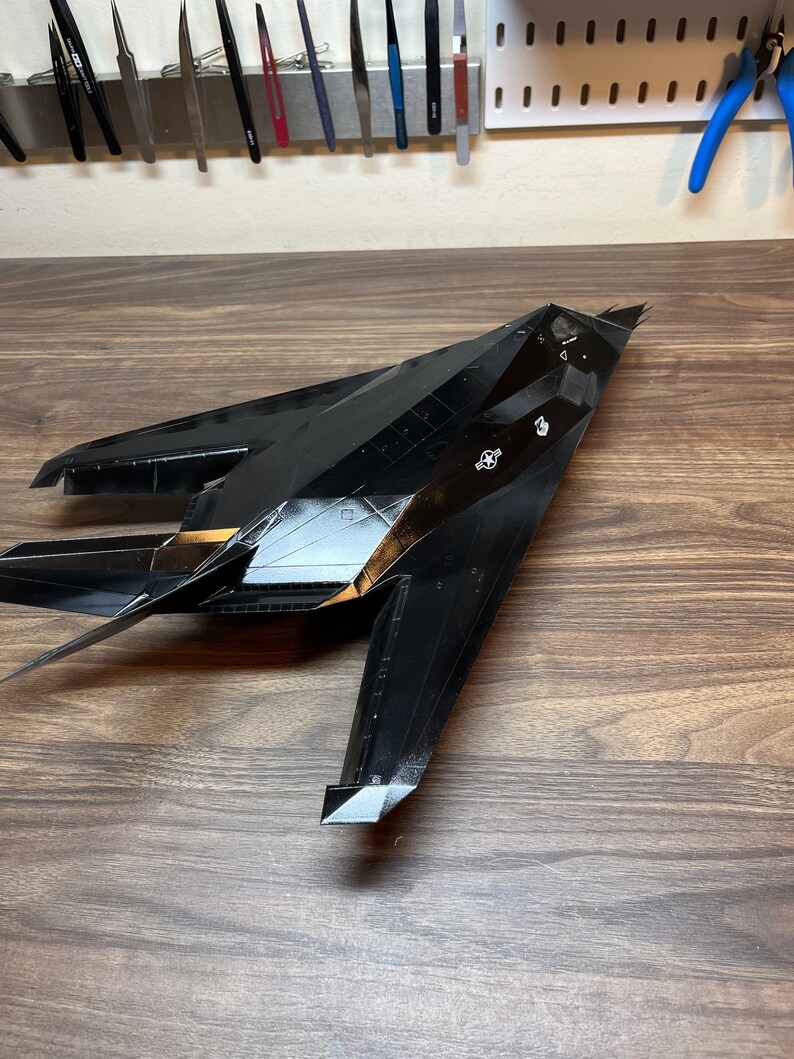 Completed Tamiya 1/48 Lockheed F-117A Nighthawk Model Kit - Etsy