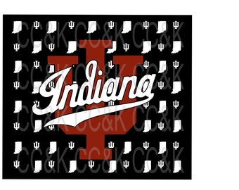Indiana University Svg - Etsy