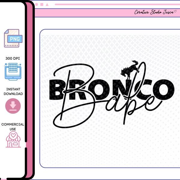 Bronco Svg - Etsy Canada