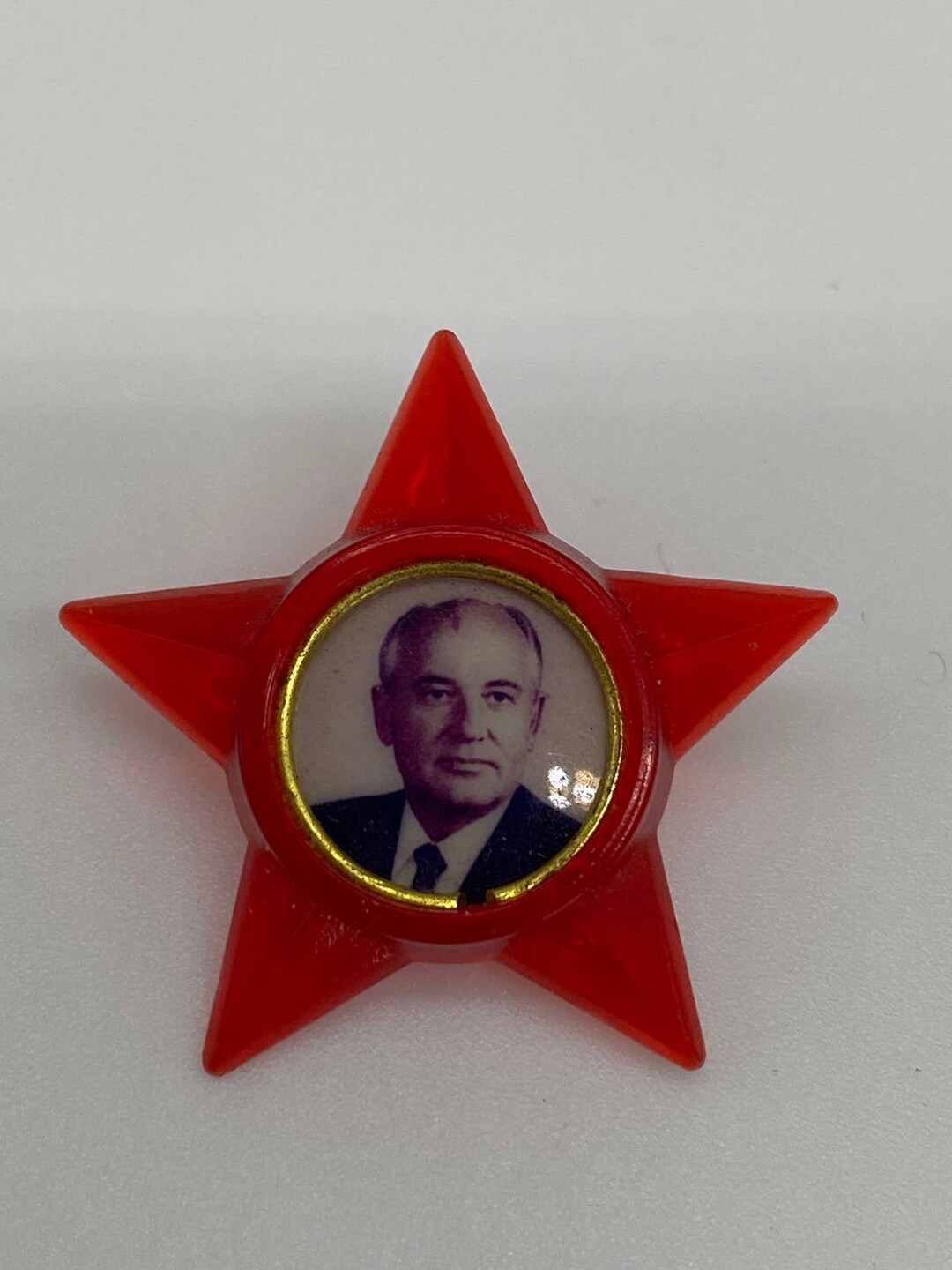 Vintage 1990 Gorbachev Campaign Pin 1" Diameter USSR CCCP Russian - Etsy