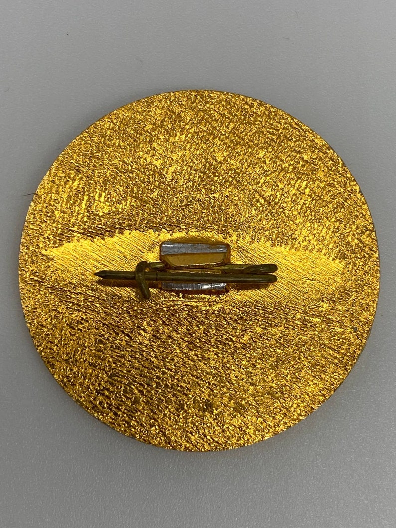 CCCP Russian Eagle Crest Round Pin 1.25 Diameter - Etsy