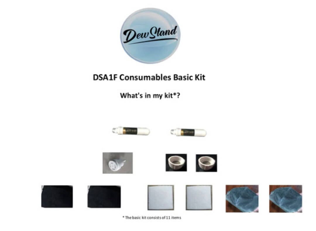 DSA-1F Consumables Kit Basic Kit - Etsy