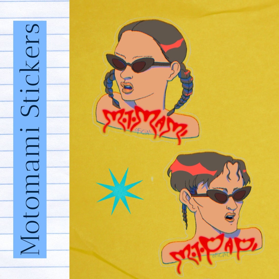 Motomami Rosalía Sticker Etsy