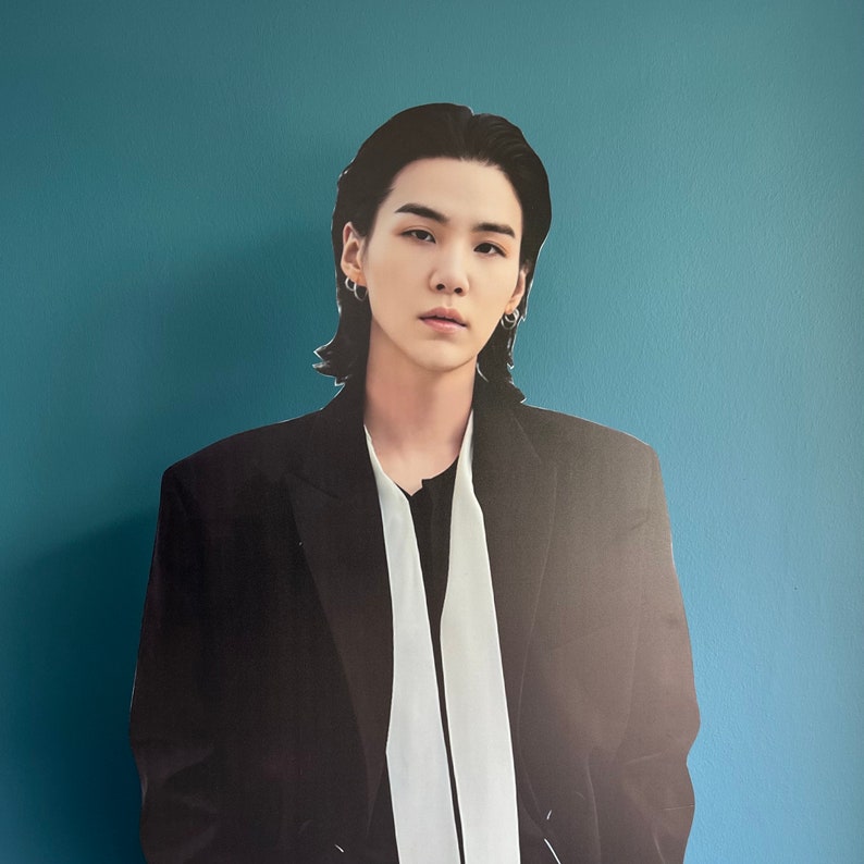 BTS Suga Cutout Model Plastic Real 2D Model Bts Min Yoon Gi Cutout - Etsy