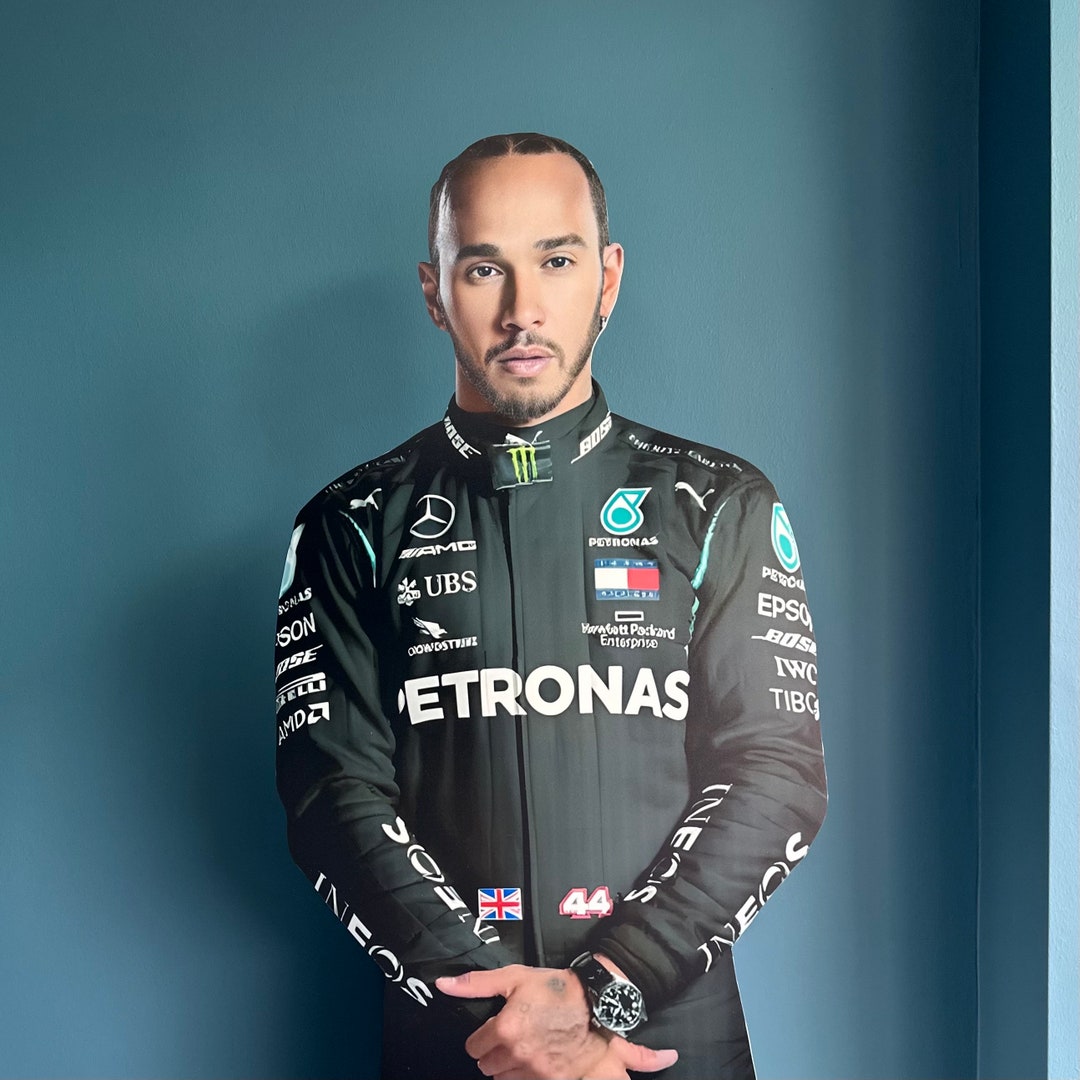 Lewis Hamilton Cutout Model Racer Model Plastic Real 2D Model Lifesize ...