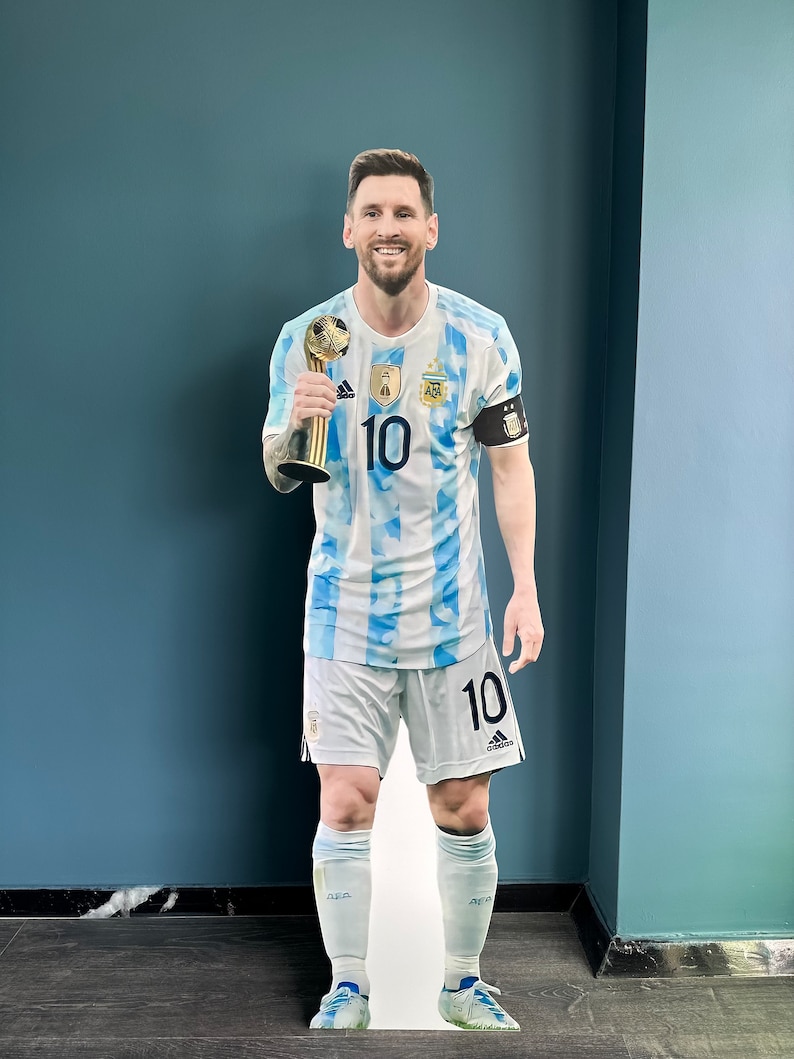 Lionel Messi Model Full Size Football Player Messi Cutout Model Plastic ...