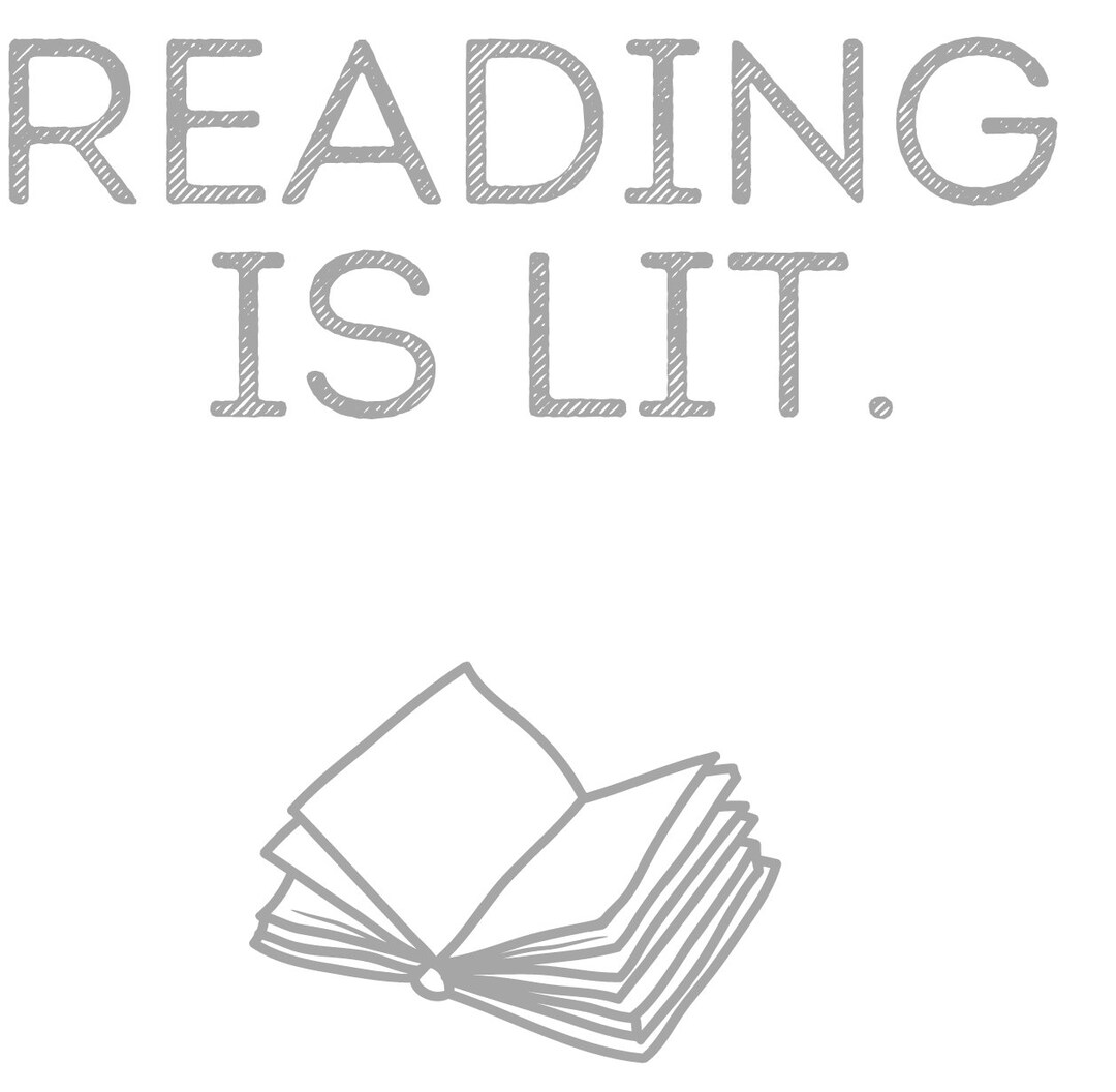 SVG Digital Download Reading is Lit Funny Teacher Quote Saying Book ...