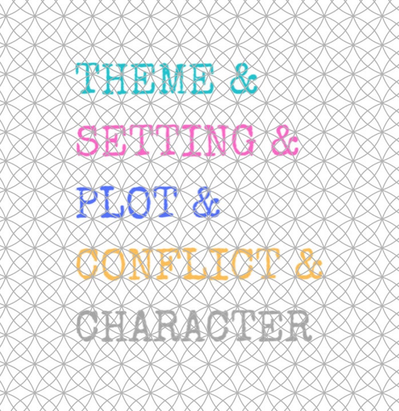 SVG English Literature Teacher Theme Plot Character Quote Saying Cute ...