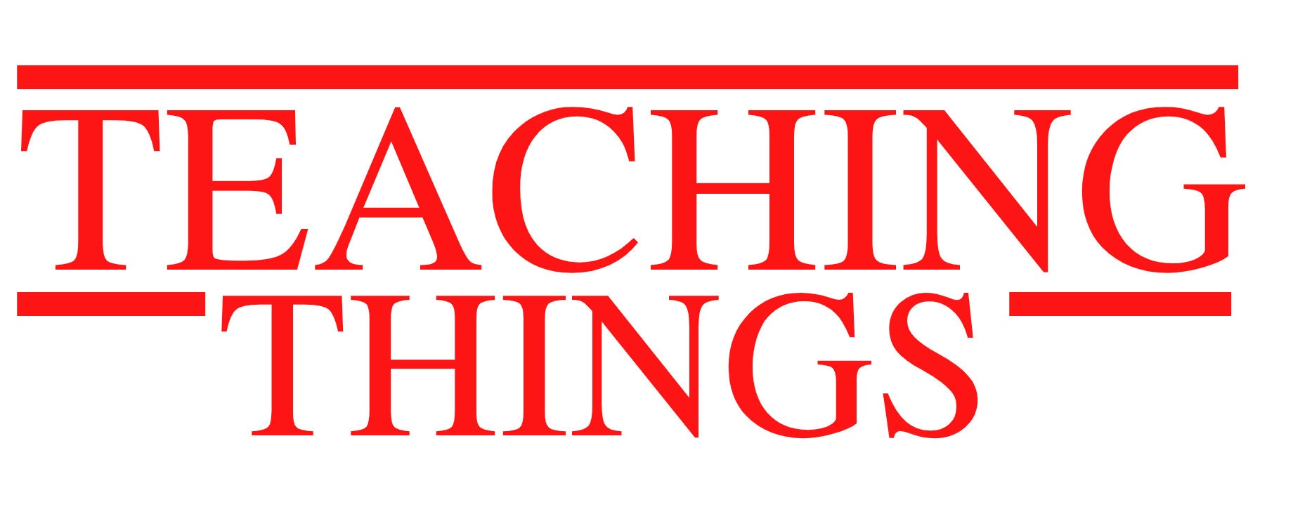 Stranger Things Inspired SVG Teaching Things - Etsy