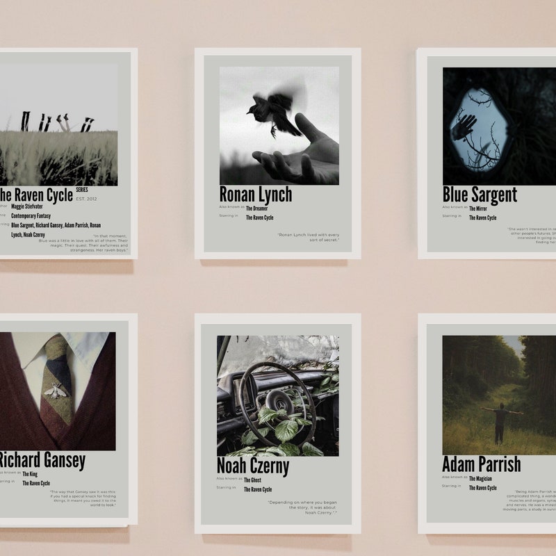 The Raven Cycle - Etsy