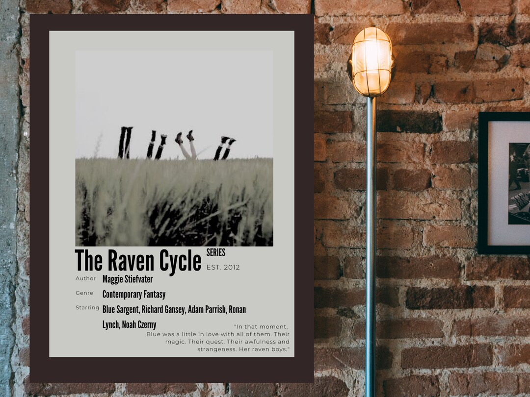 The Raven Cycle Poster - Etsy