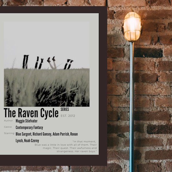 The Raven Cycle - Etsy