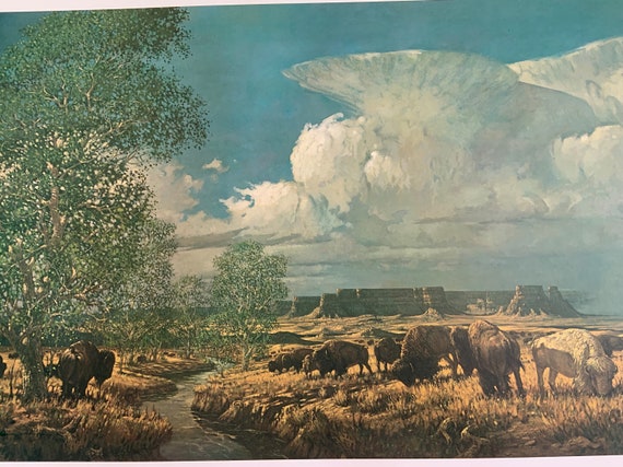 White Buffalo by Robert Summers Signed Limited Edition - Etsy