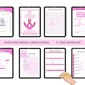 Editable Chemotherapy Journal Printable, Cancer Patient Treatment ...