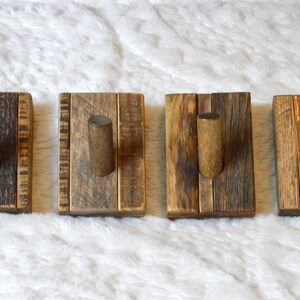 Rustic Wall Hook | Reclaimed Wood Hook | Towel Hook | Beach Decor ...