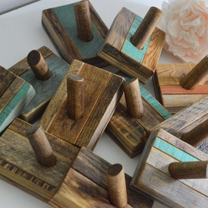 Rustic Wall Hook | Reclaimed Wood Hook | Towel Hook | Beach Decor ...