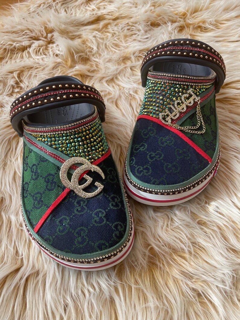 Custom Bling Crocs adult Simple Bling - Etsy