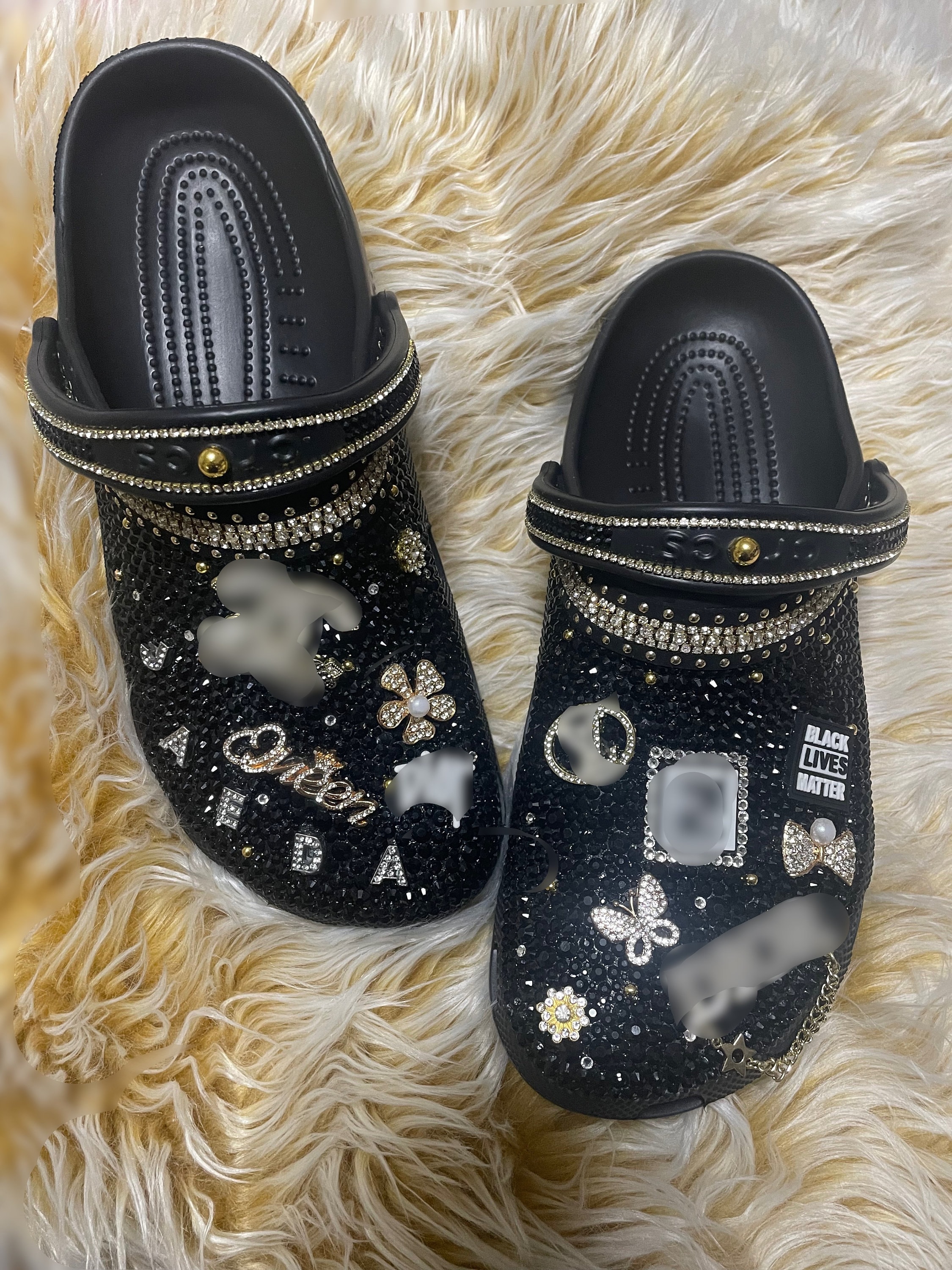 Adult Custom Croc (full Bling) - Etsy