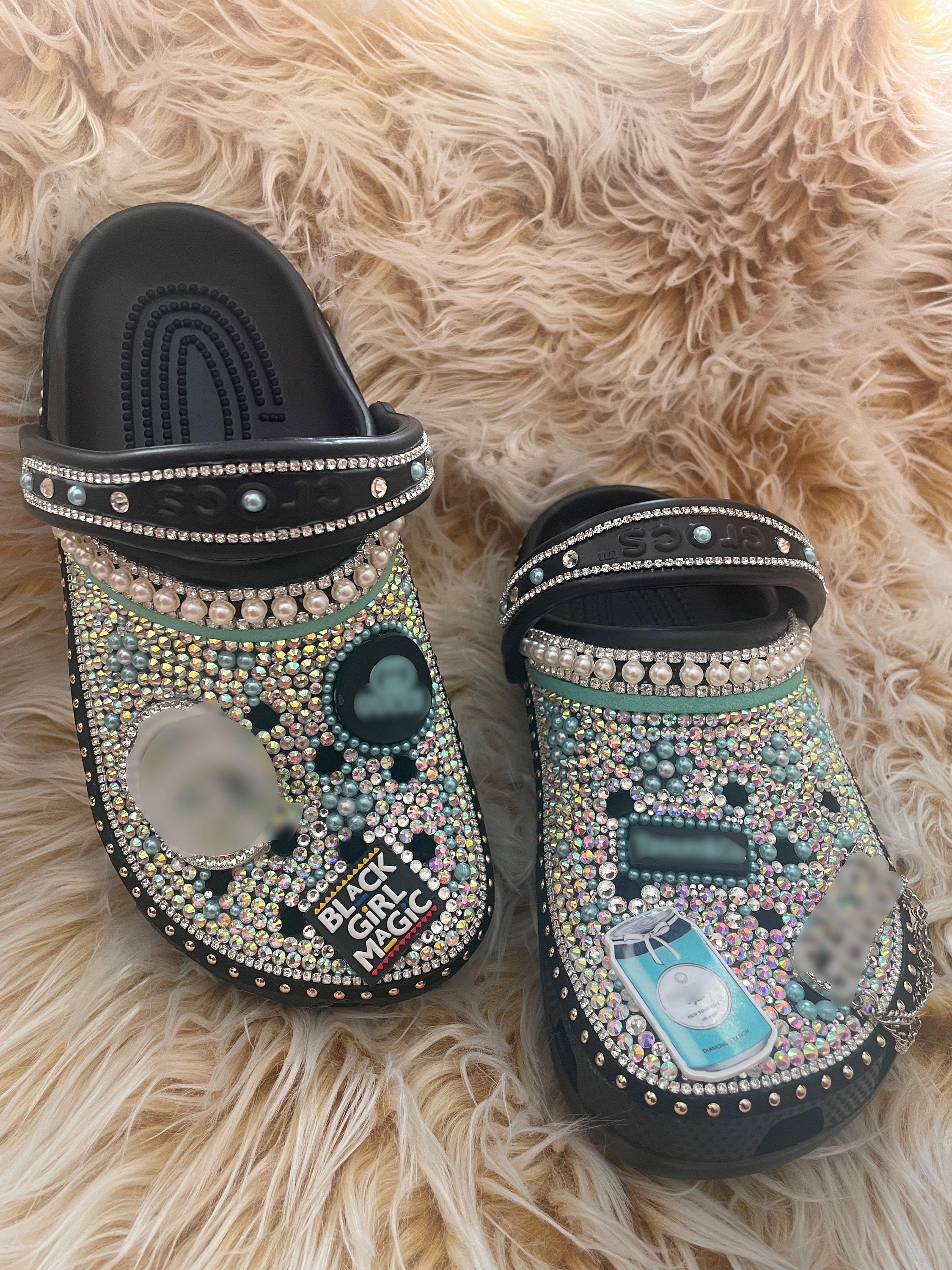 Adult Custom Croc (full Bling) - Etsy