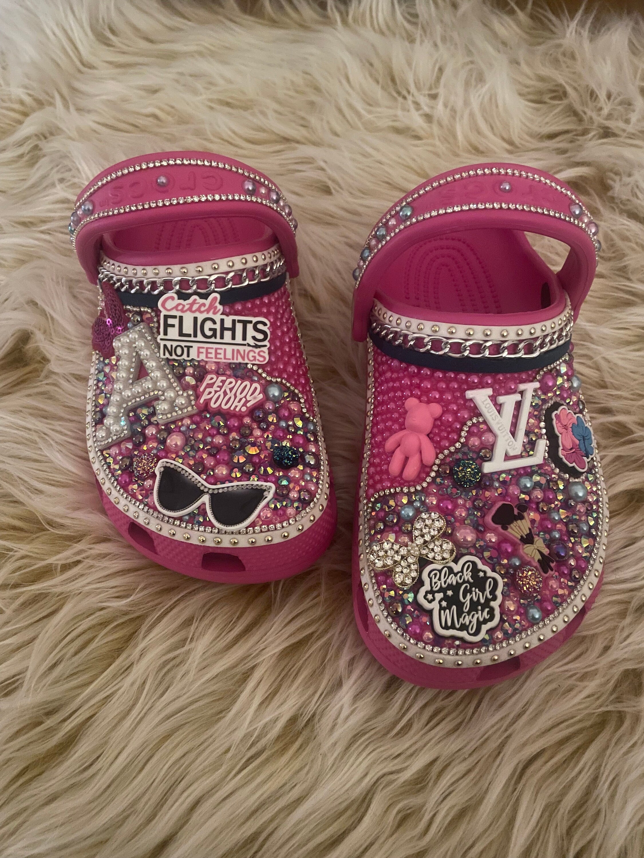 Custom Bling Crocs children J-1 Through J-7 - Etsy