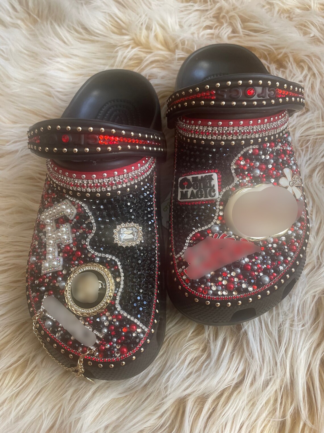 Adult Custom Croc (full Bling) - Etsy