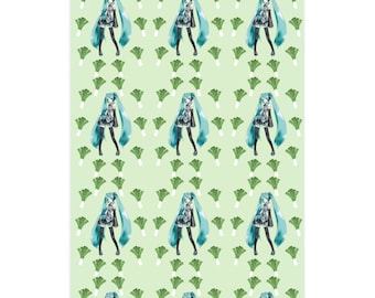 Hatsune Miku Wrapping Paper - Etsy