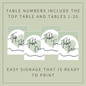 Large Wedding Signage Bundle - Digital Download - Etsy