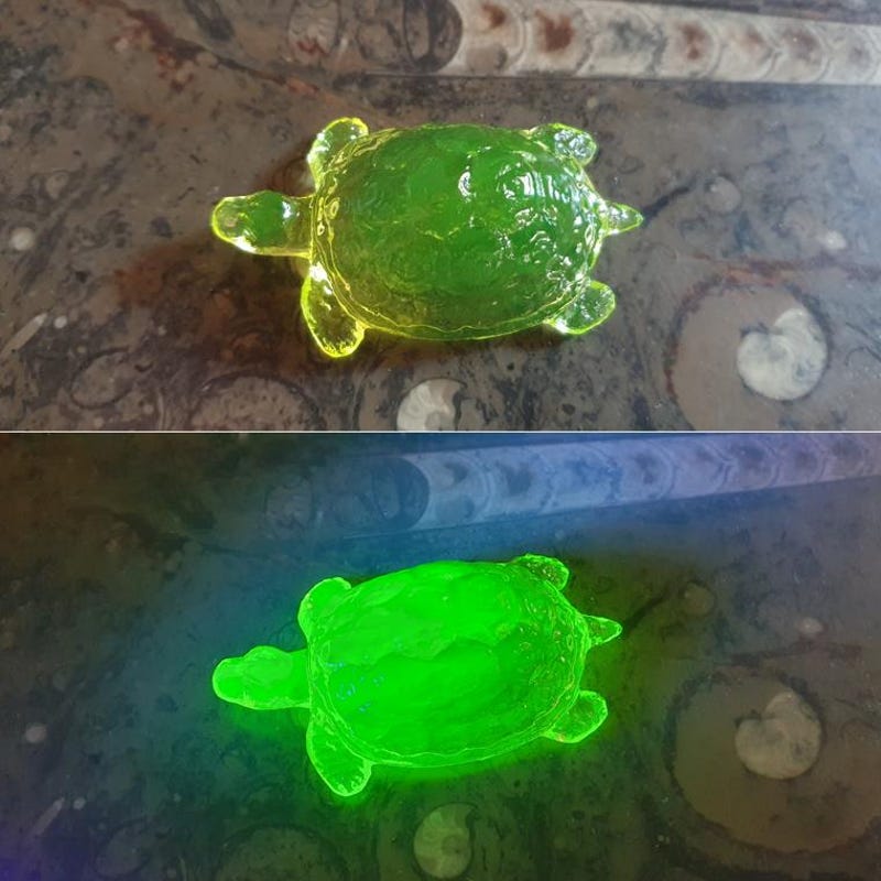 Topaz Vaseline Uranium - Etsy UK