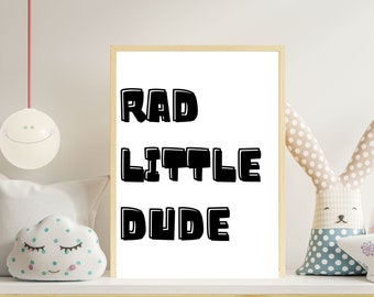 Rad Little Dude Art - Etsy