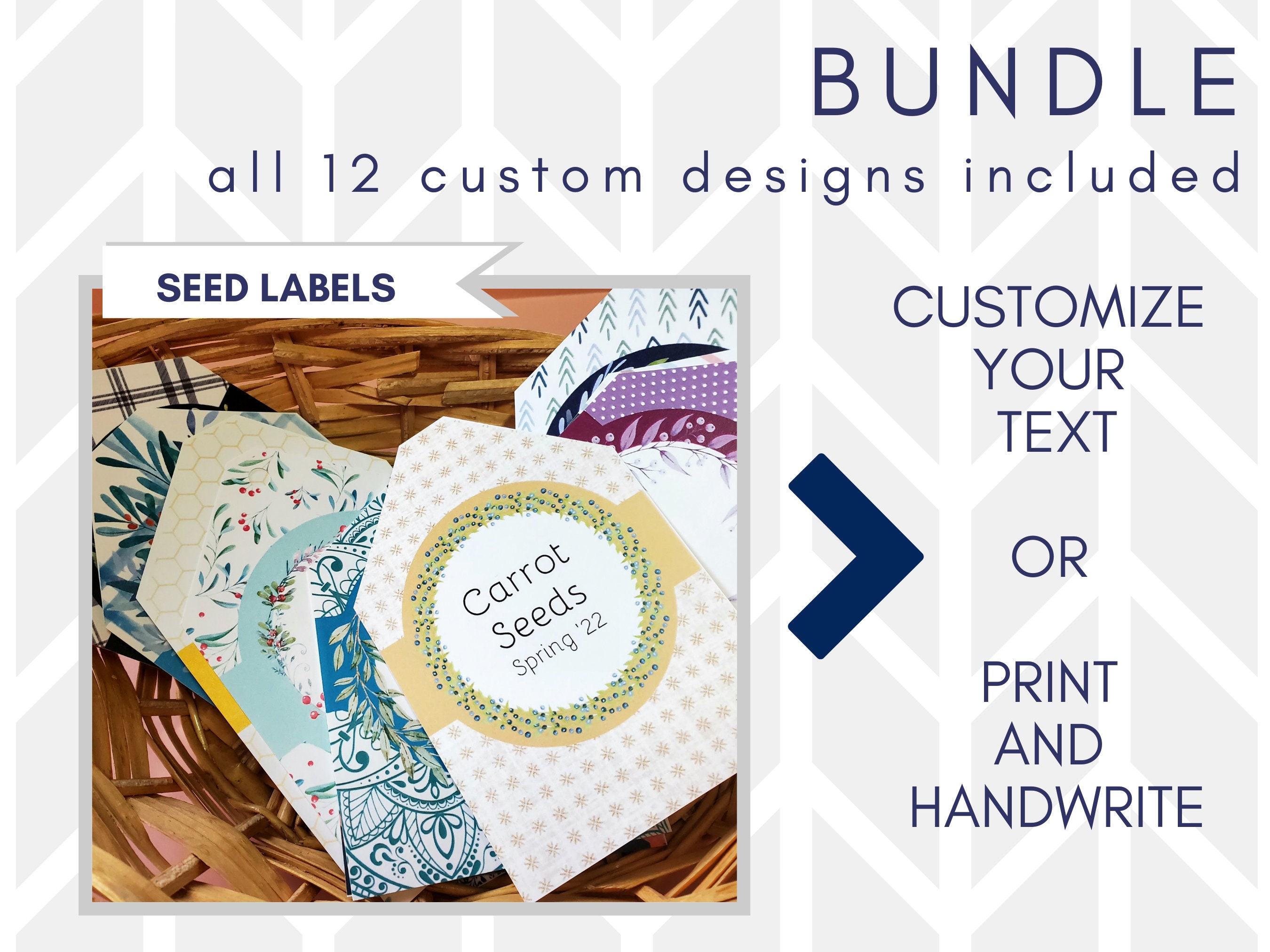 Gift Tag Designs | Editable & Printable Labels | Holiday Gift Tags ...