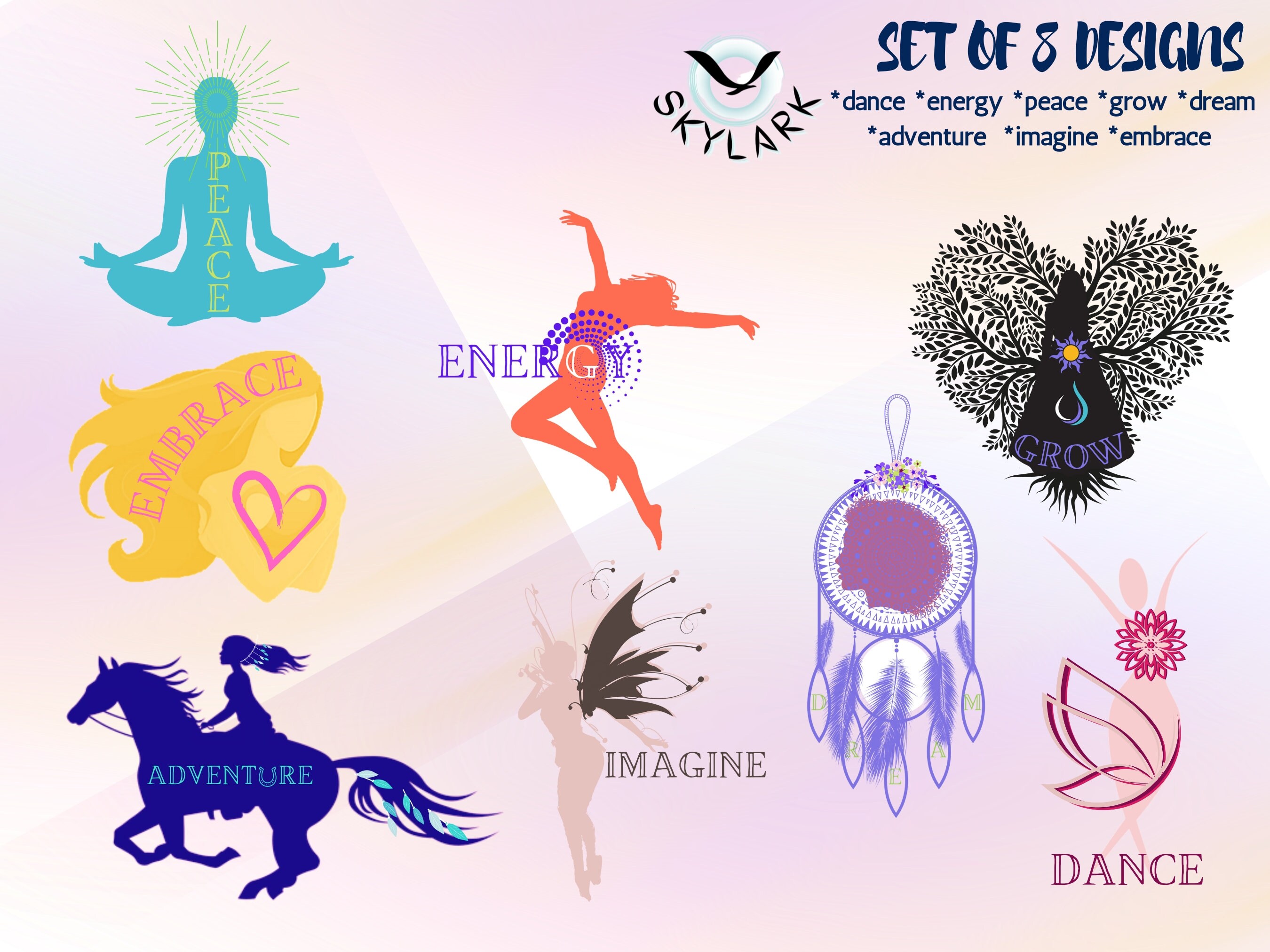 Women Empowerment Printable Design Bundle Confidence, Inspiration and ...