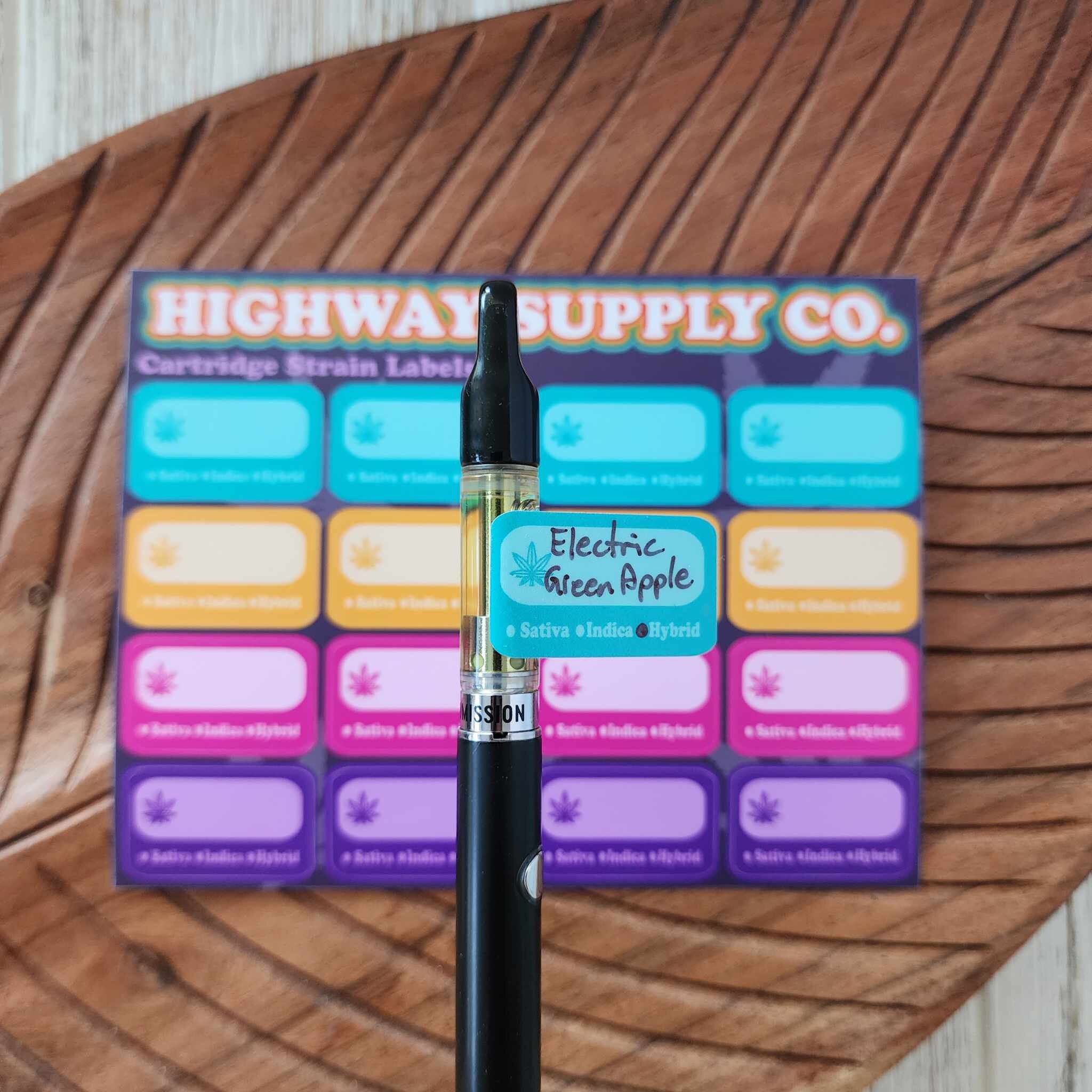 Cartridge Strain Labels Candy Kush - Etsy