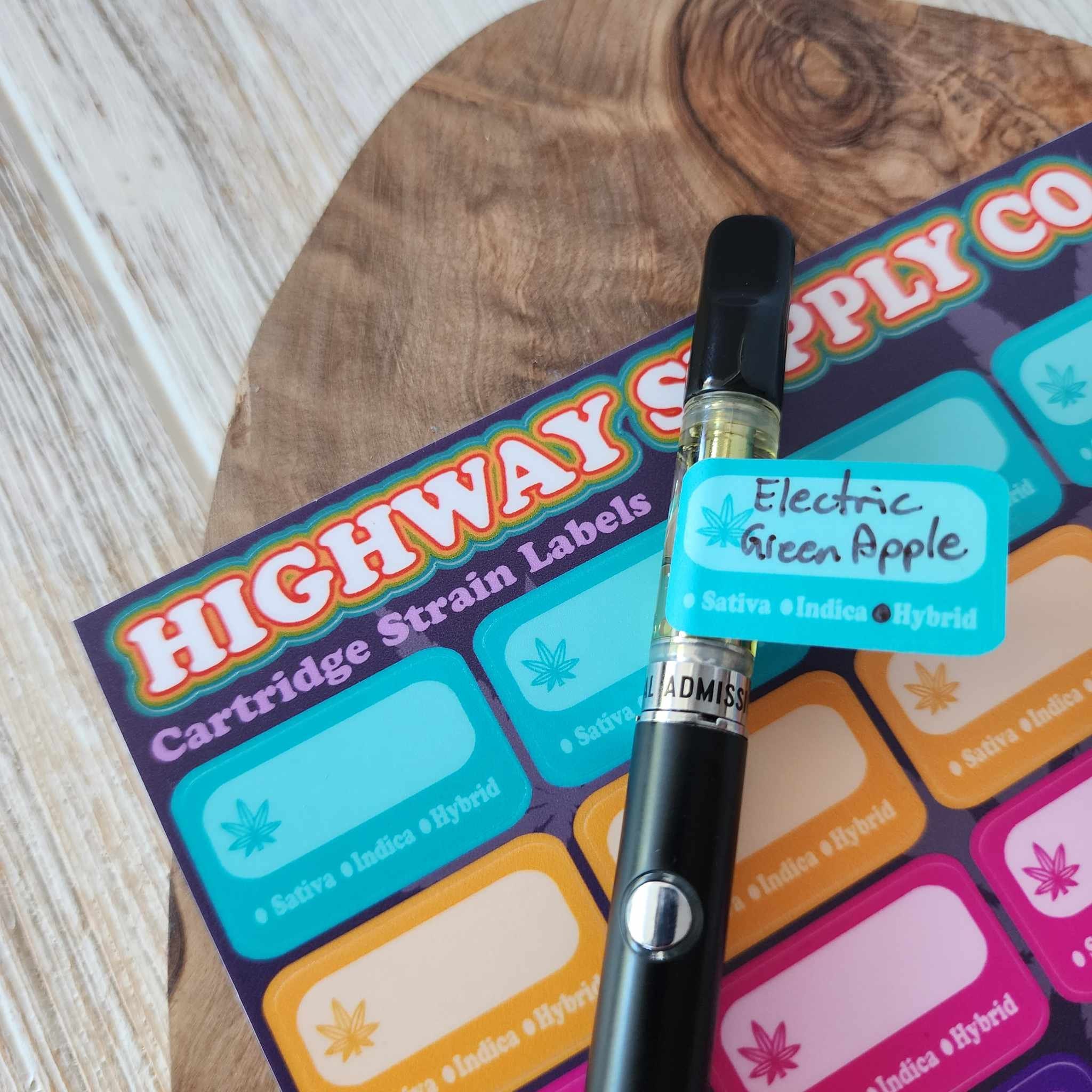 Cartridge Strain Labels Candy Kush - Etsy